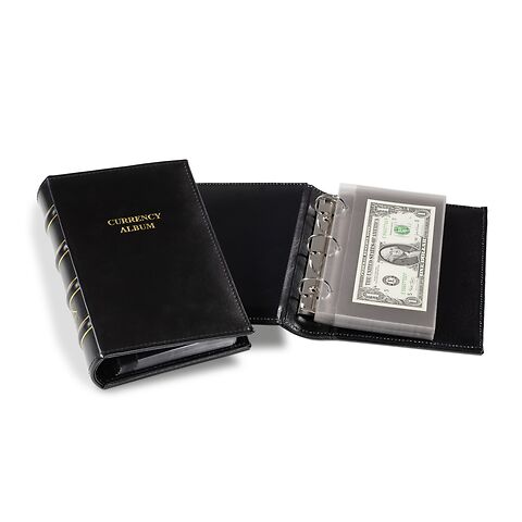 Small currency album in classic design at Lighthouse Canada