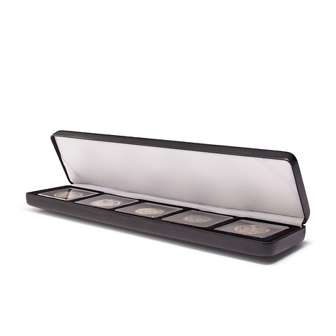 Single coin box NOBILE, for 5QUADRUM, 50x50 mm, black at Lighthouse Canada