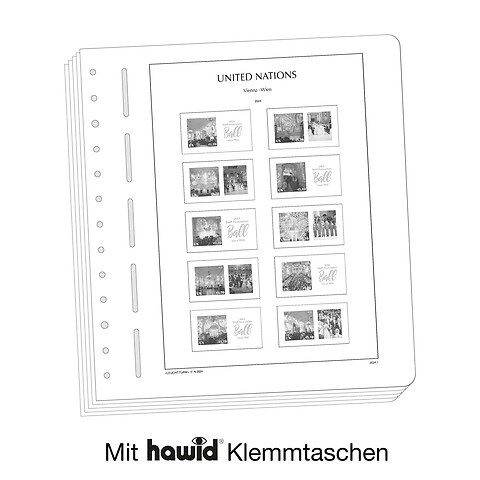 Lighthouse SF Illustrated album pages UNO Vienna at Lighthouse Canada